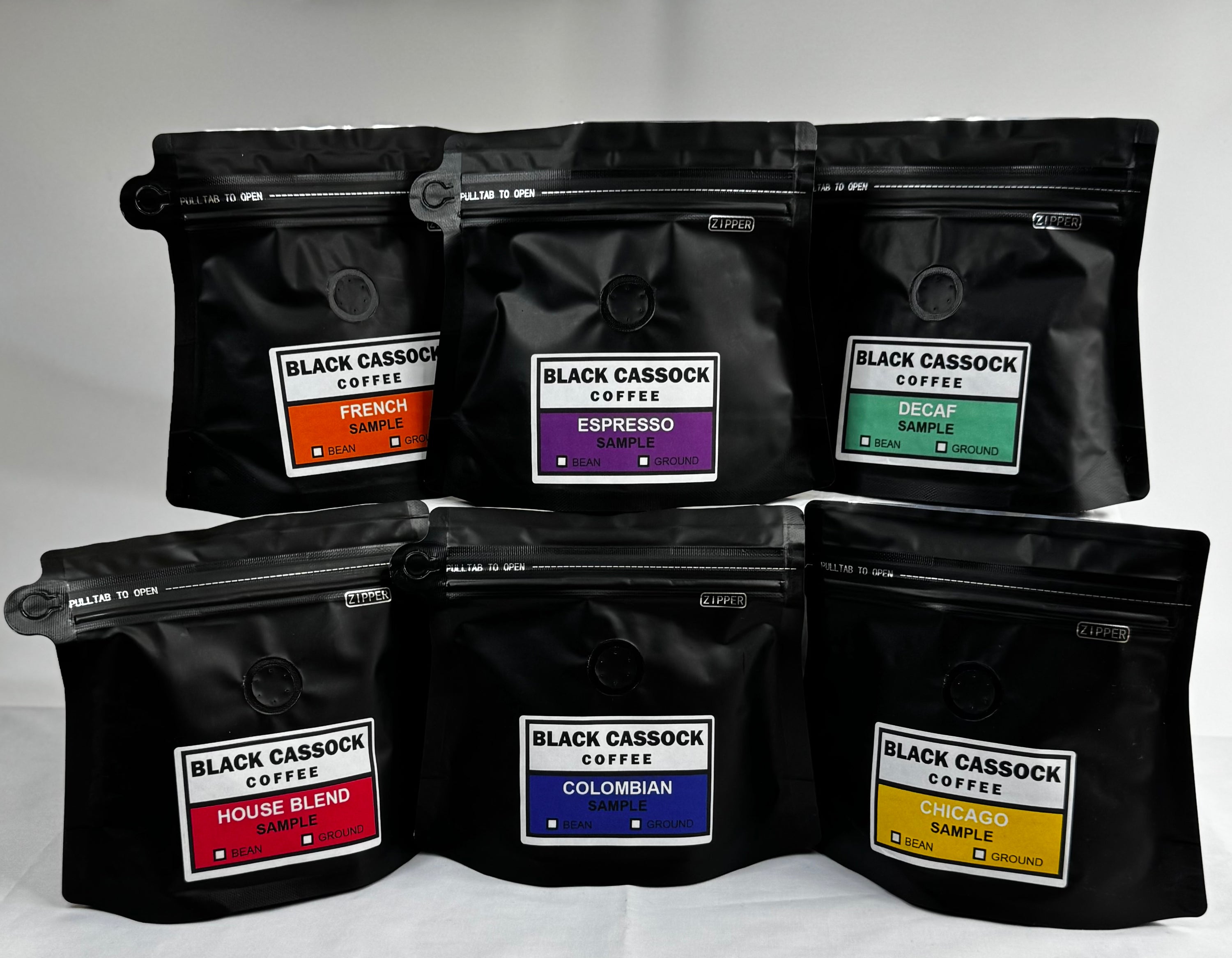 Sample Bag Bundles – Black Cassock Coffee